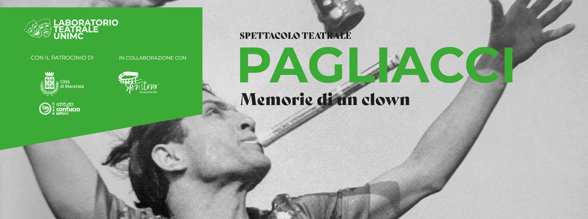 Università di Macerata: Pagliacci | Memorie di un clown