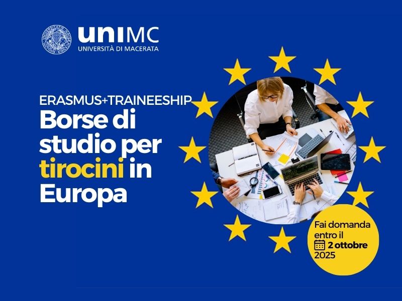 Università di Macerata: Tirocini in Europa con Erasmus+ Traineeship ...